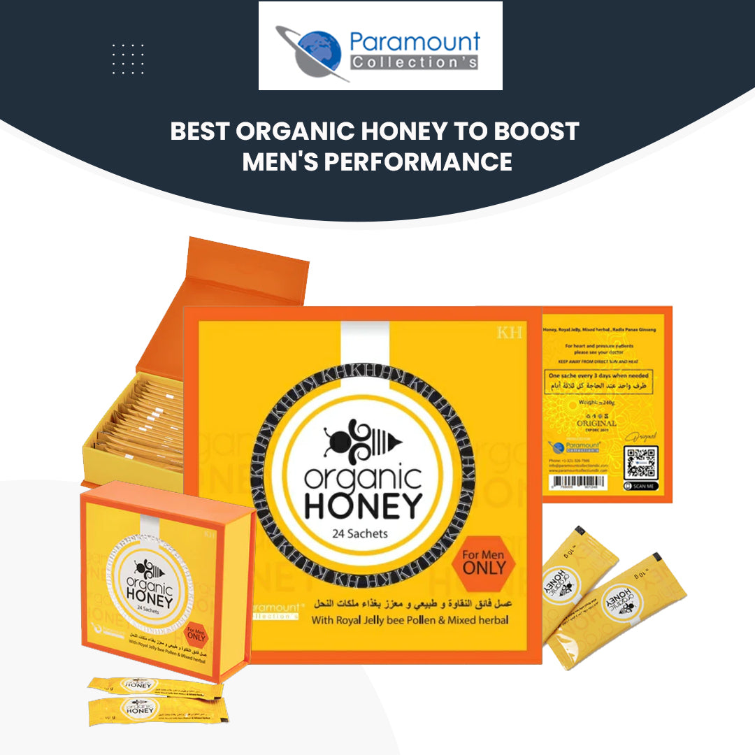 The Power of Organic Honey for Men's Health